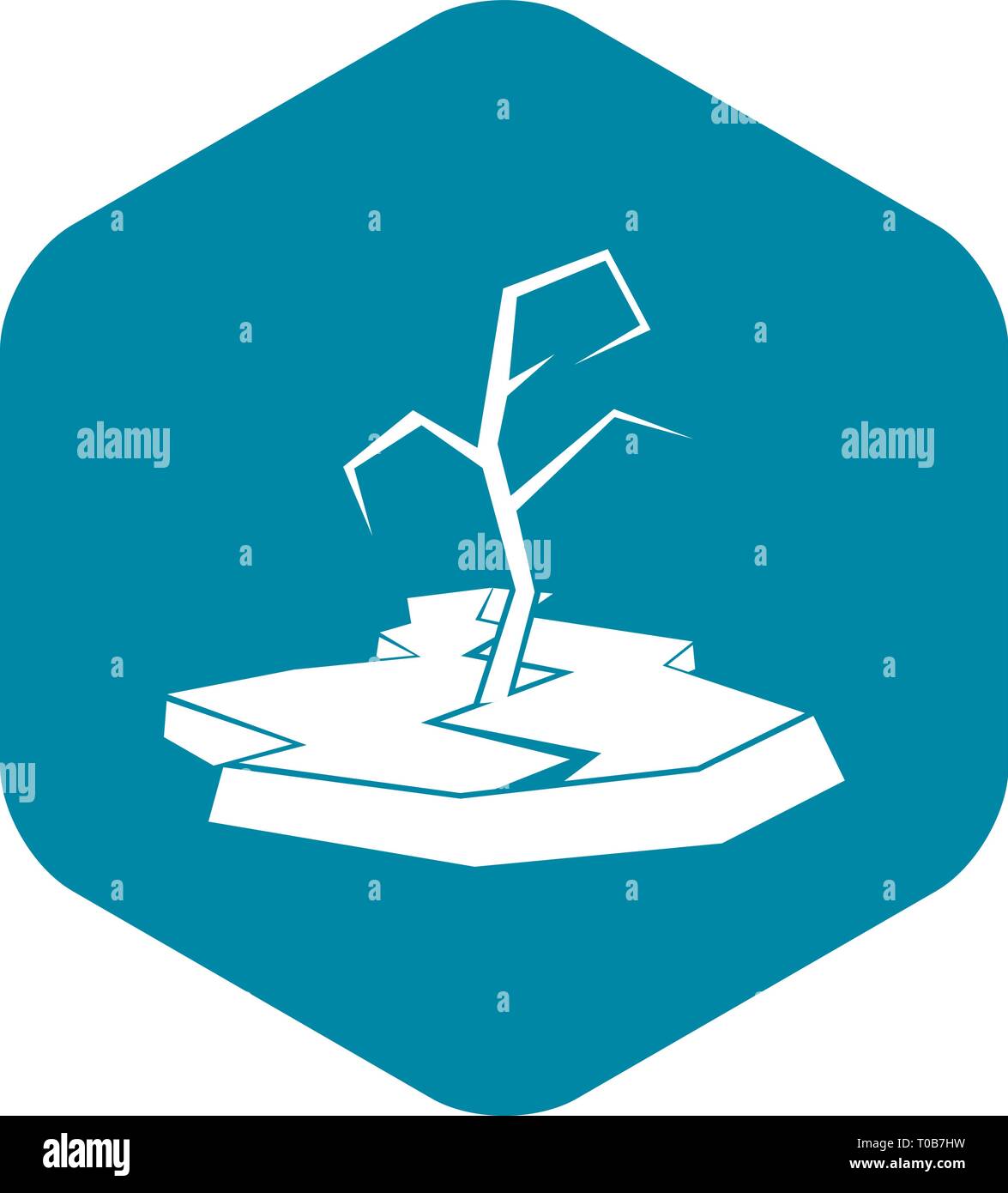 Drought icon, simple style Stock Vector Image & Art - Alamy