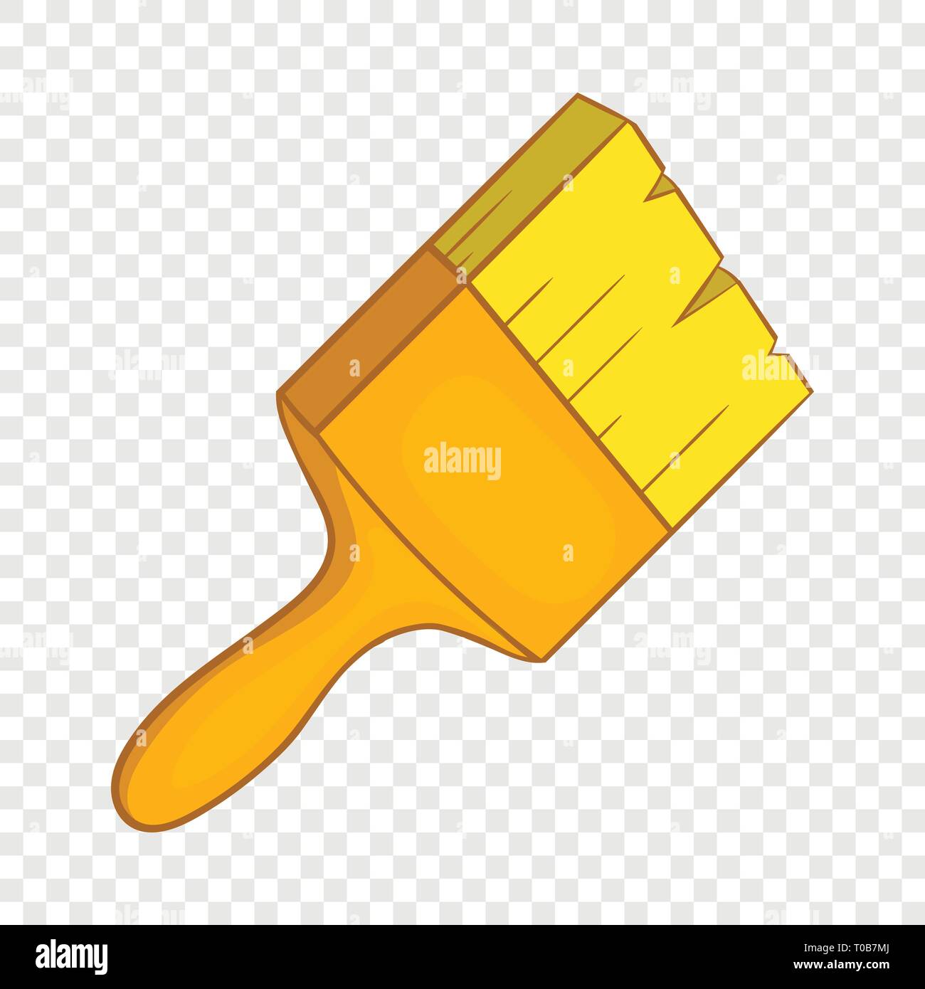 Paint brush icon, cartoon style Stock Vector Image & Art - Alamy