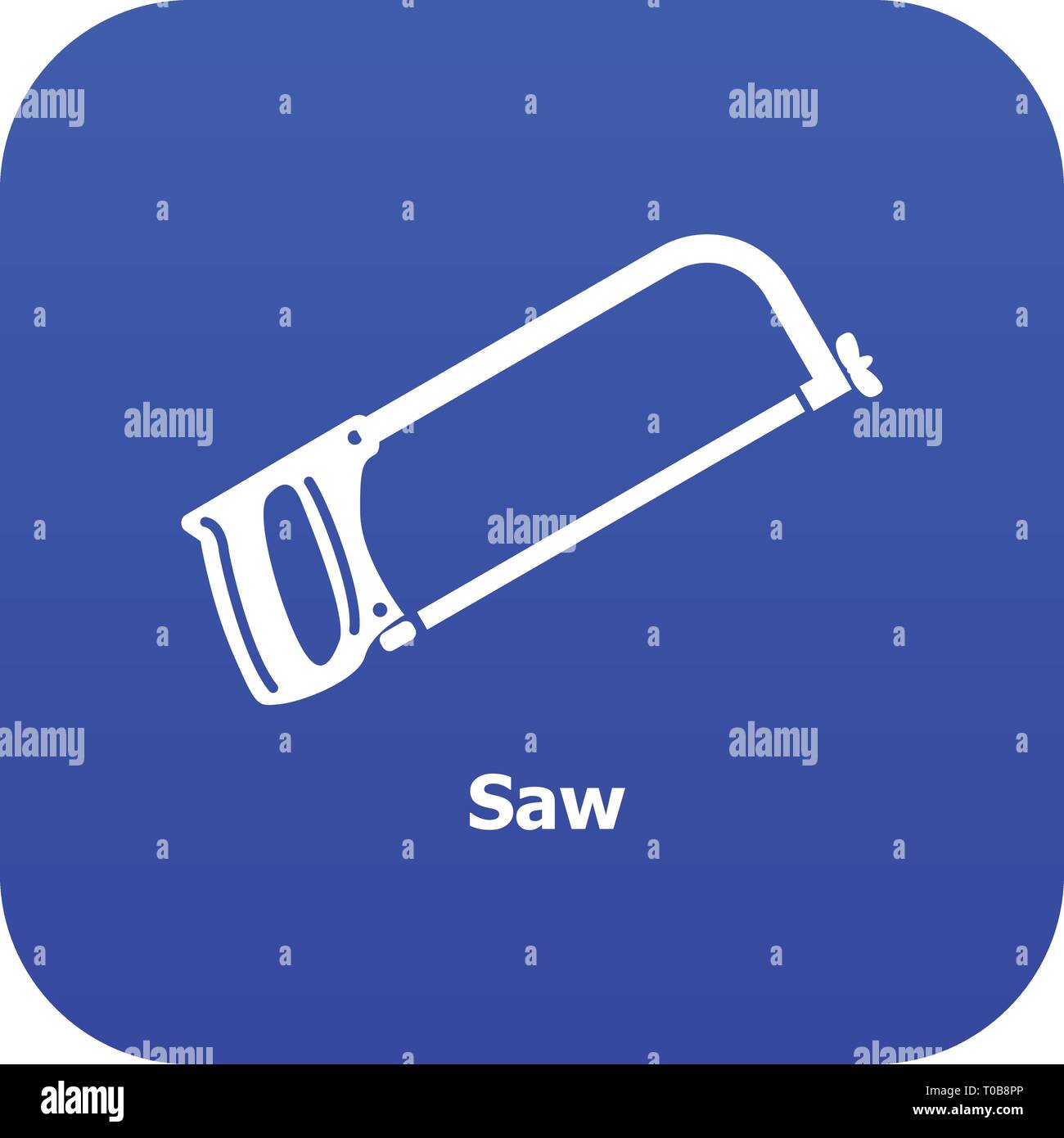 Saw front blade Stock Vector Images - Alamy