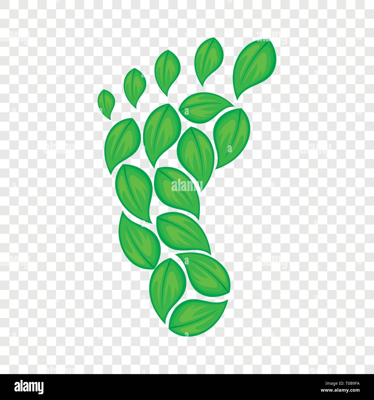 Eco footprint icon, cartoon style Stock Vector Image & Art - Alamy