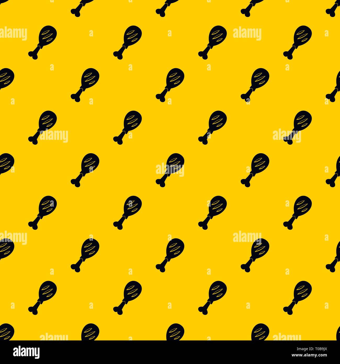 Leg of pork pattern vector Stock Vector Image & Art - Alamy