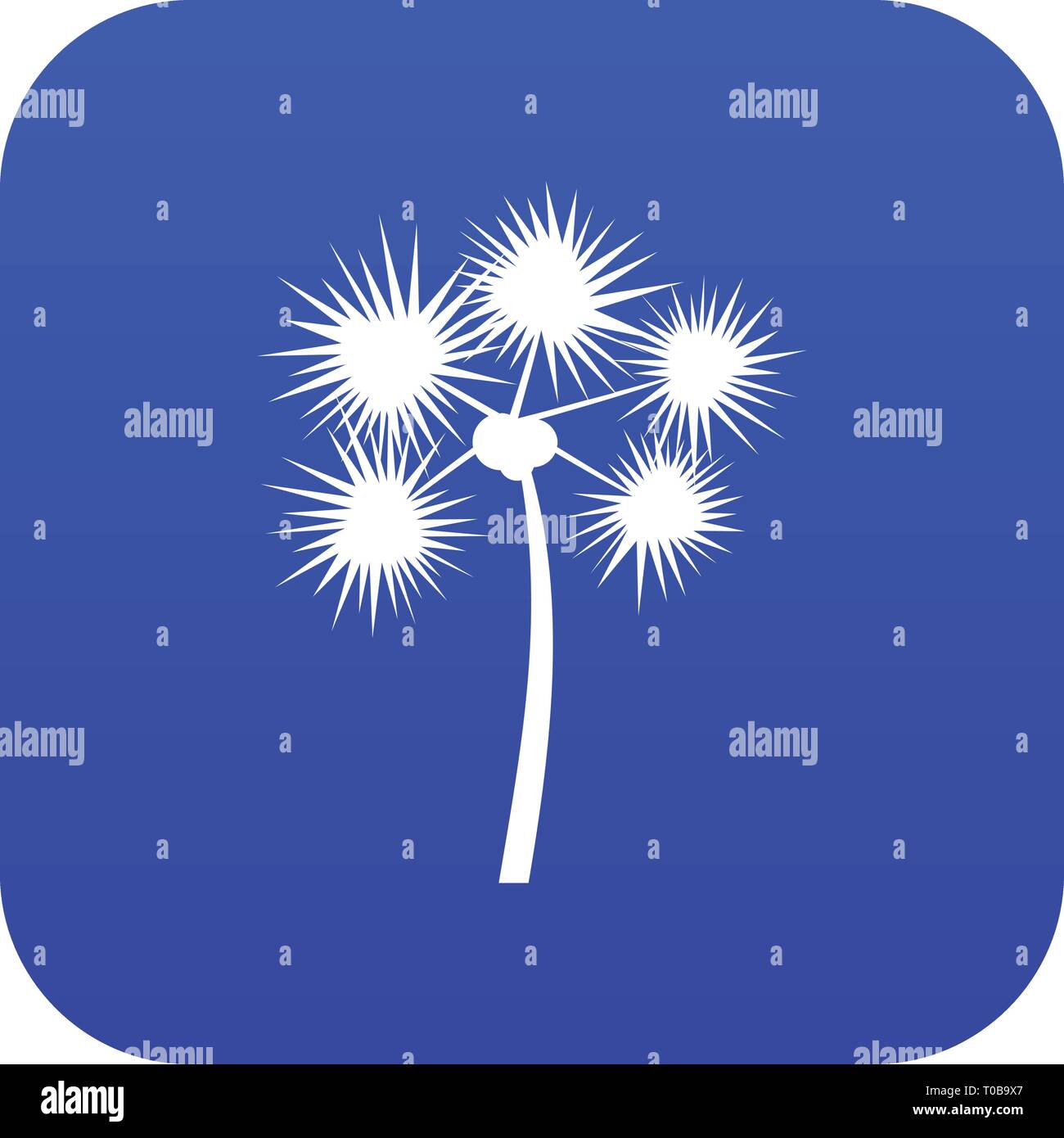Spiny tropical palm tree icon digital blue Stock Vector Image & Art - Alamy Spiny tropical palm tree icon digital blue Stock Vector Image & Art - Alamy