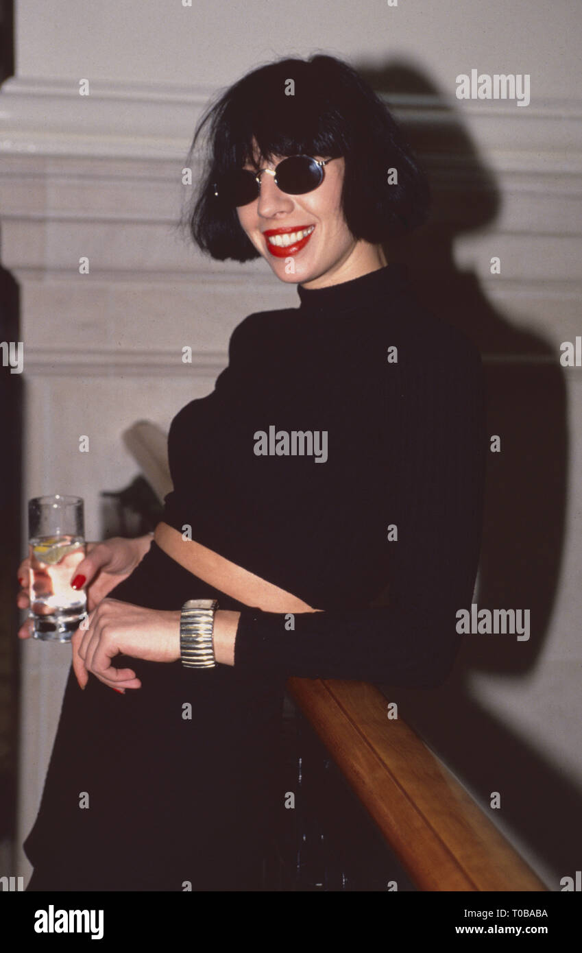 London.UK. LIBRARY. Magenta Devine (real name Kim Taylor) in the early ...