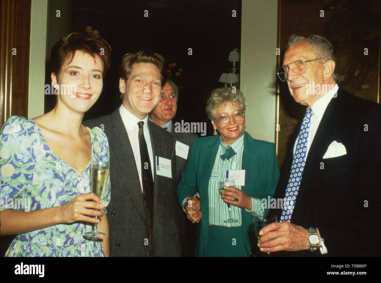 Los Angeles.CA.USA. LIBRARY. Kenneth Branagh with Emma Thompson, John ...