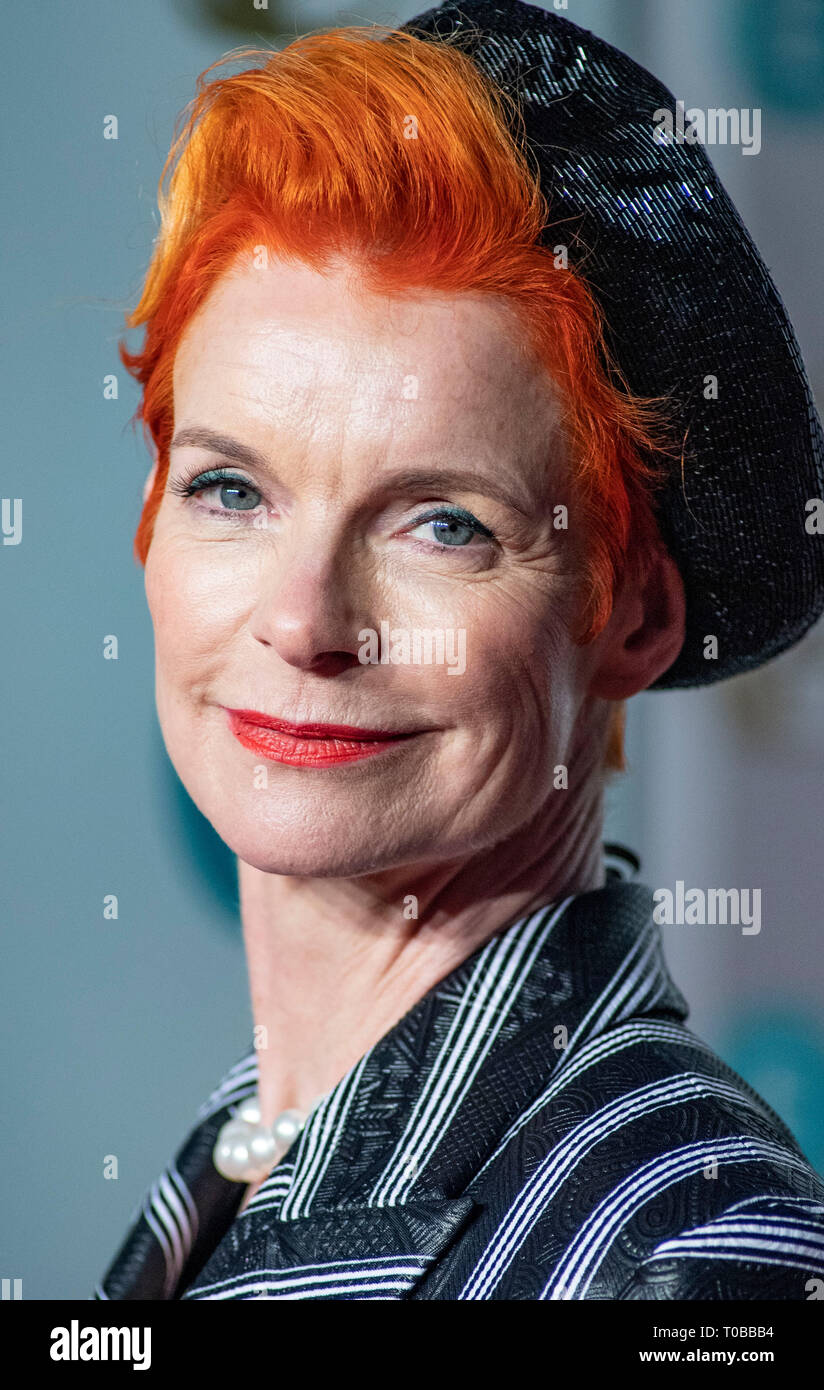 London, UK. Sandy Powell at EE British Academy Film Awards at the Royal ...