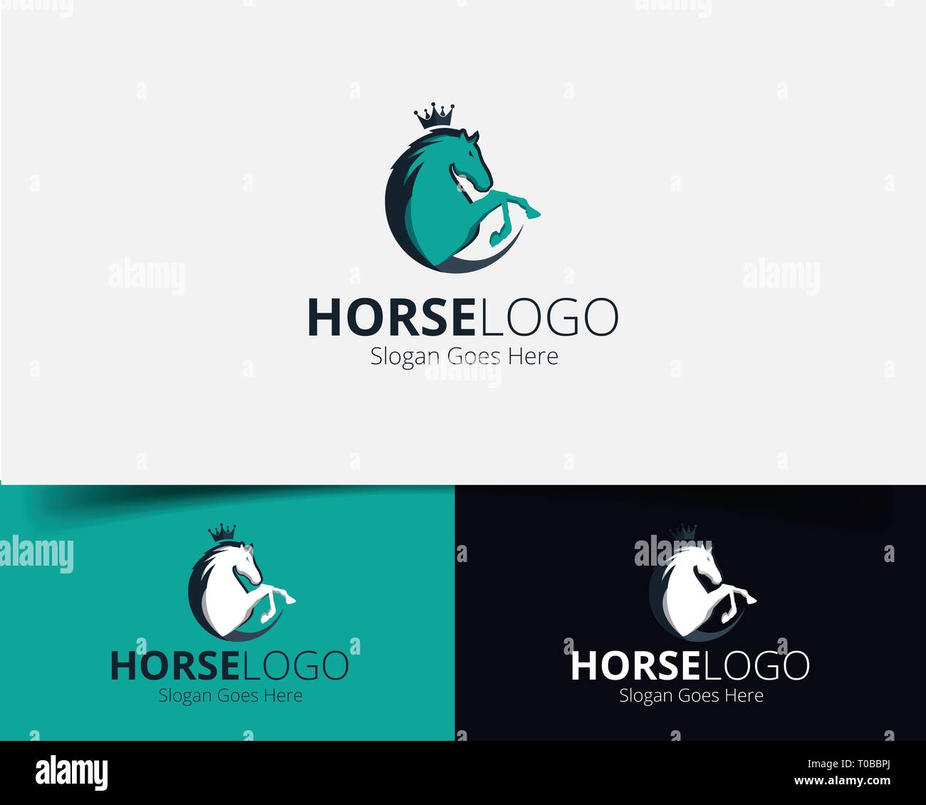 HORSE LOGO DESIGN ABSTRACT VECTOR Stock Vector Image & Art - Alamy