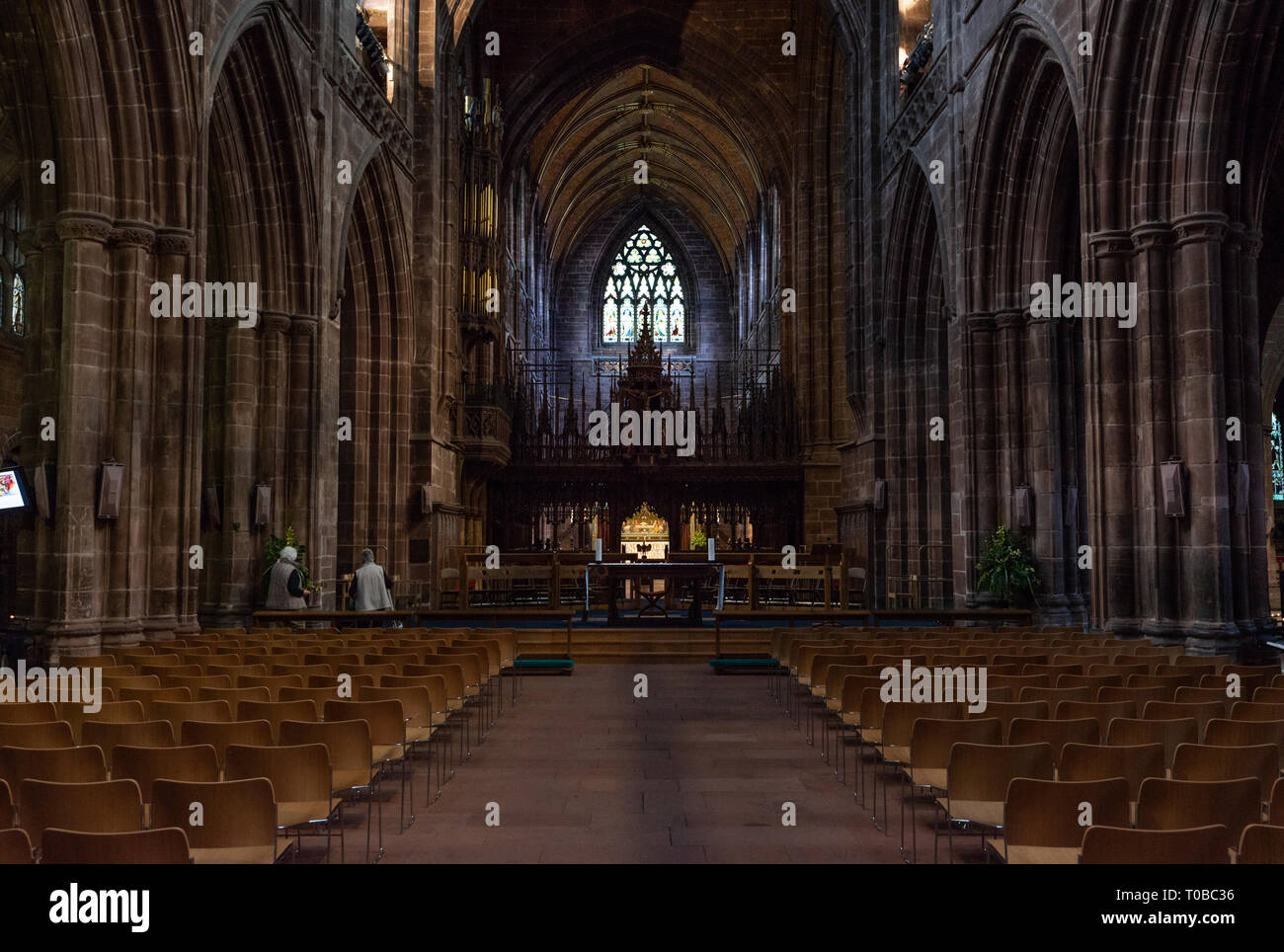 Inside chester cathedral hi-res stock photography and images - Alamy