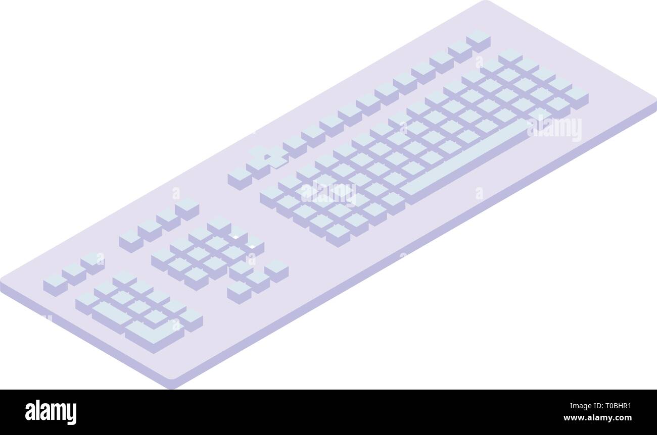 keyboard computer isolated icon vector illustration design Stock Vector ...