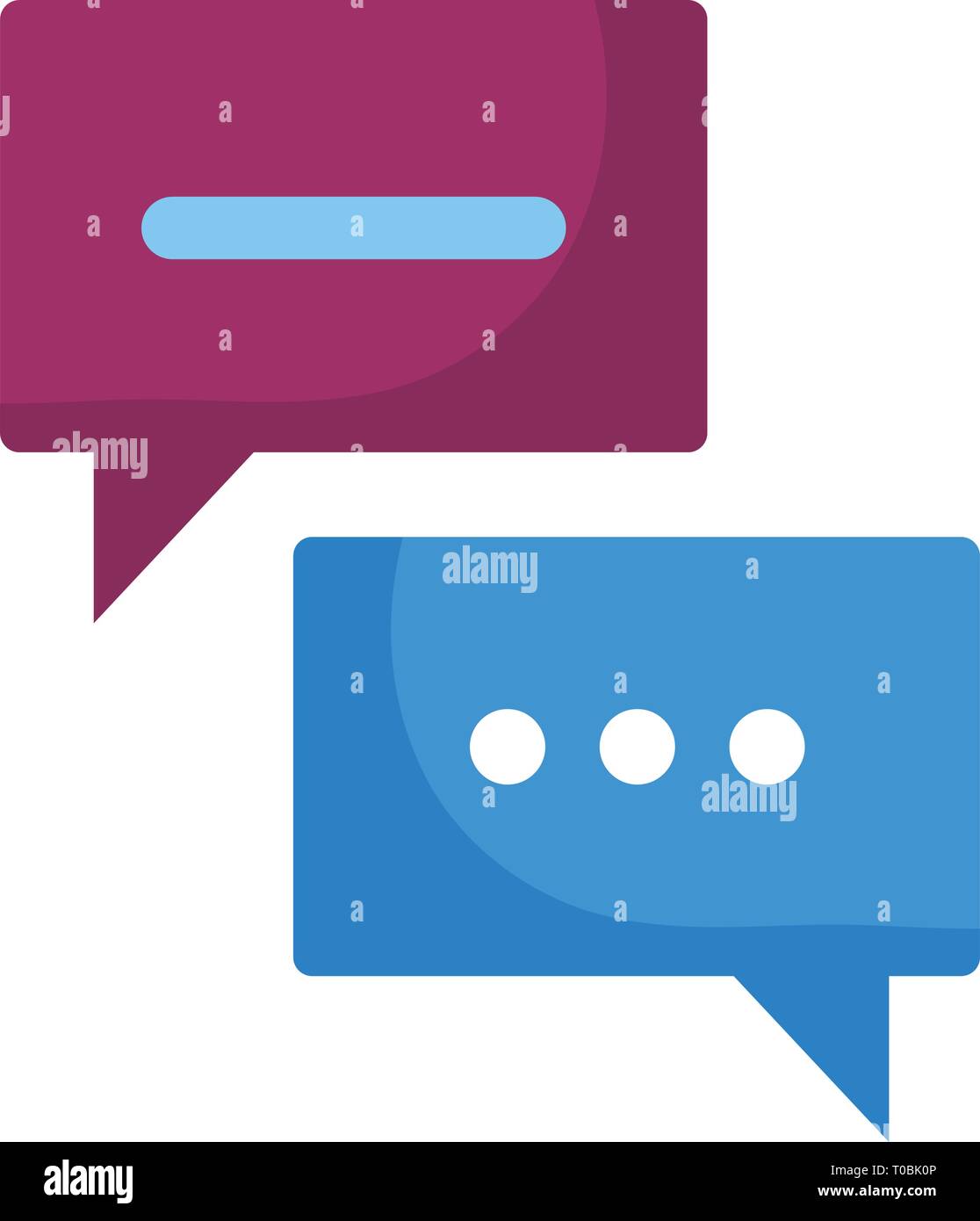 speech bubble message icon vector illustration design Stock Vector ...