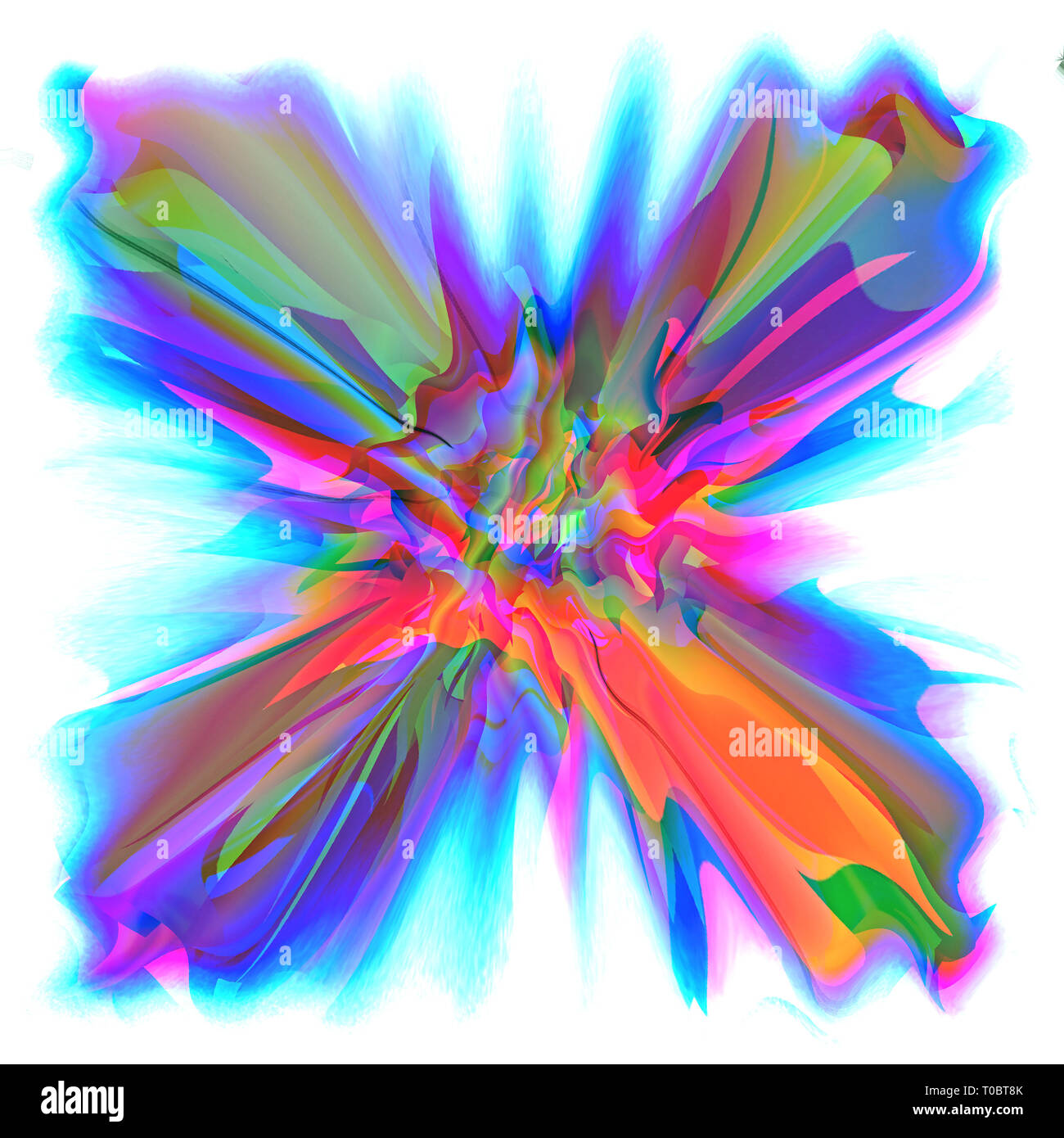 Abstract coloring background of the gradient with visual wave,pinch and ...