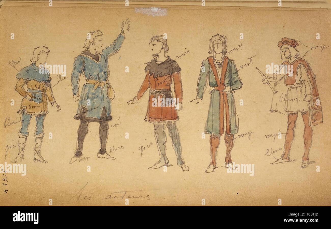 Hamlet Character Drawing