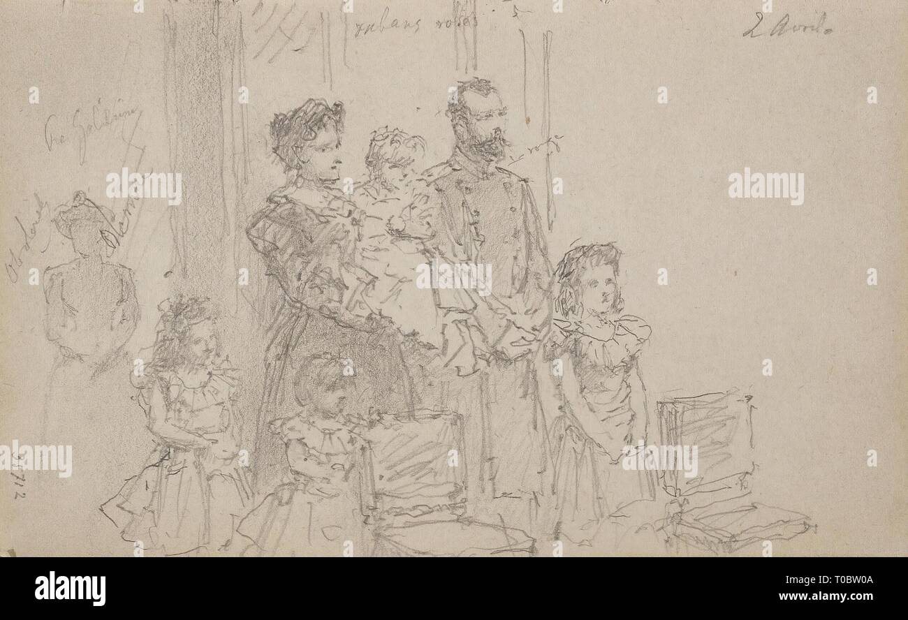 'Emperor Nikolas II' Family'. Drawing-book of sketches produced in ...