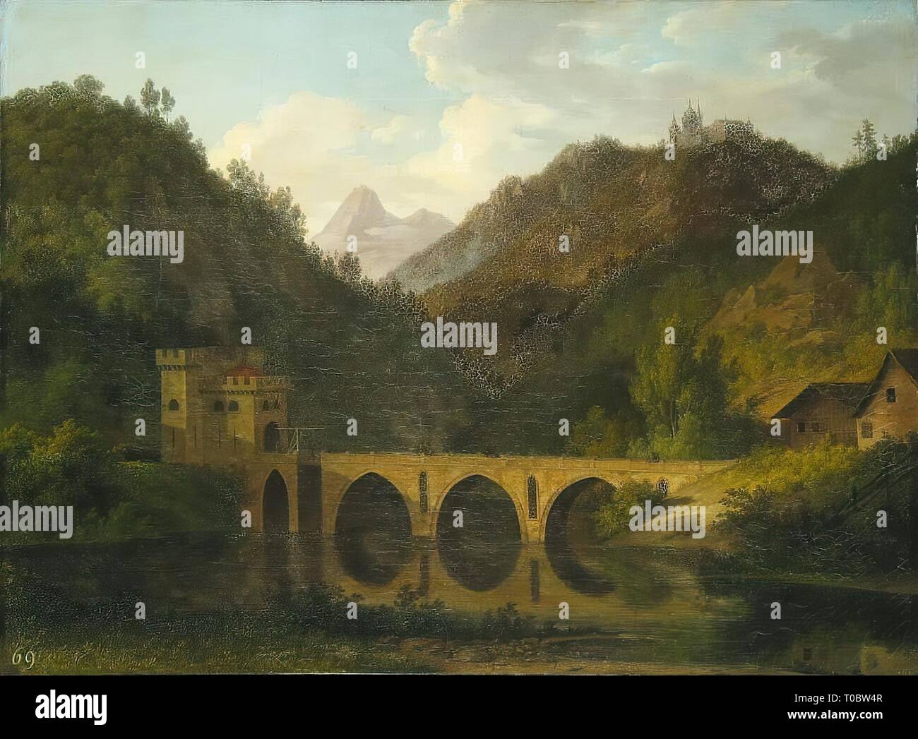 'Landscape'. Germany, 1801. Dimensions: 80x106 cm. Museum: State ...