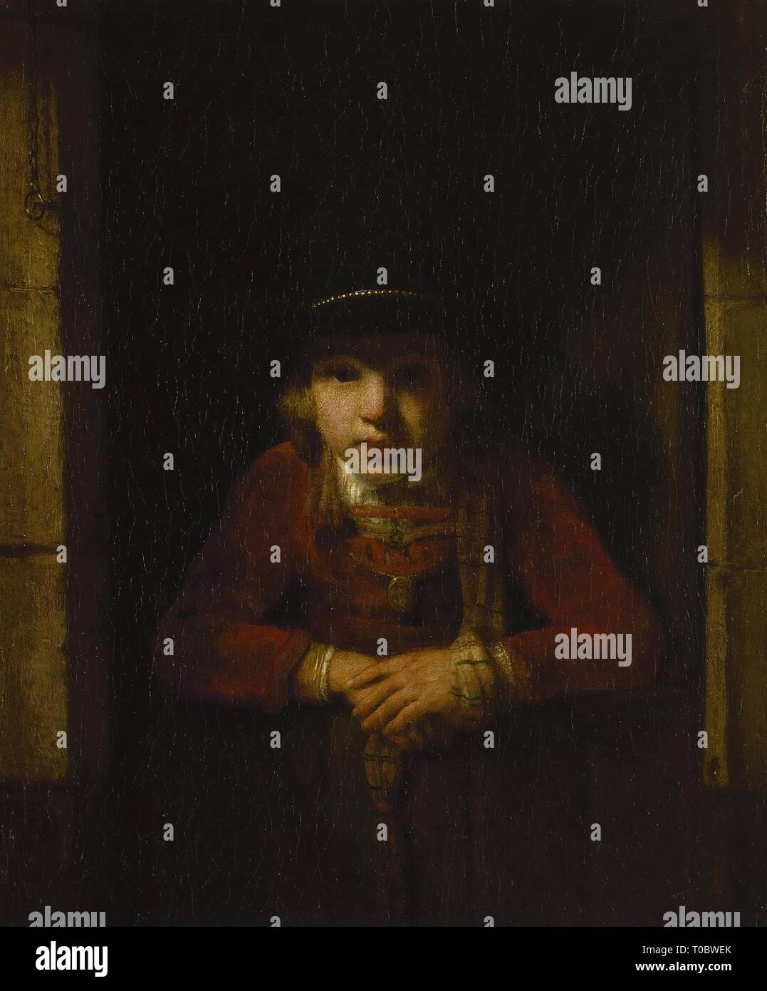 'Boy Looking through the Window'. Holland, Late 1640s. Dimensions ...