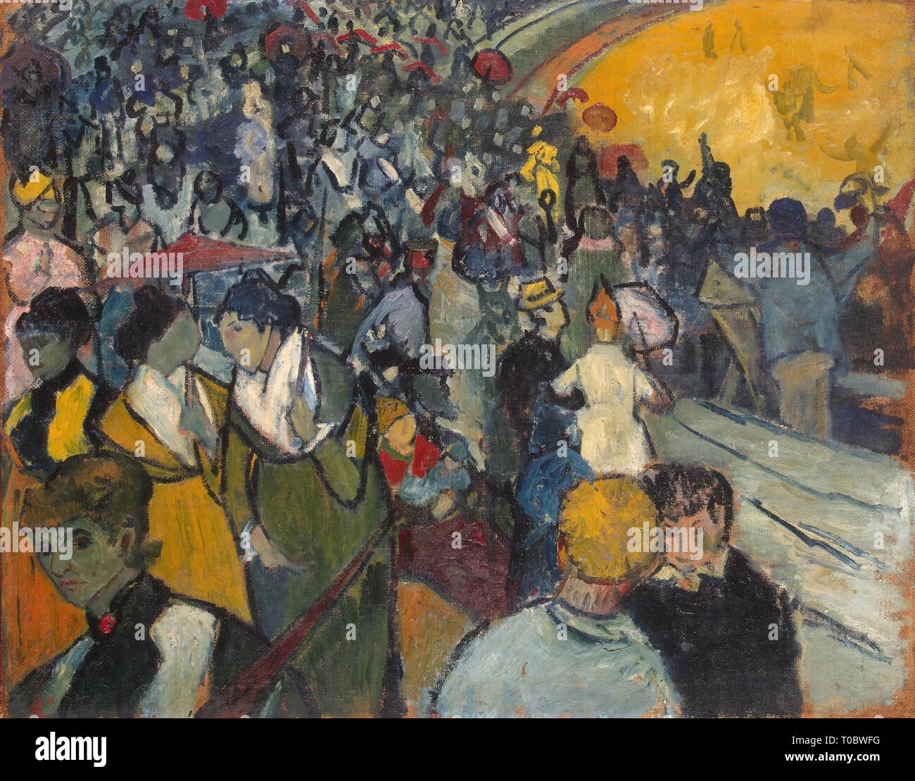 'Arena at Arles'. France, 1888. Dimensions: 73x92 cm. Museum: State ...