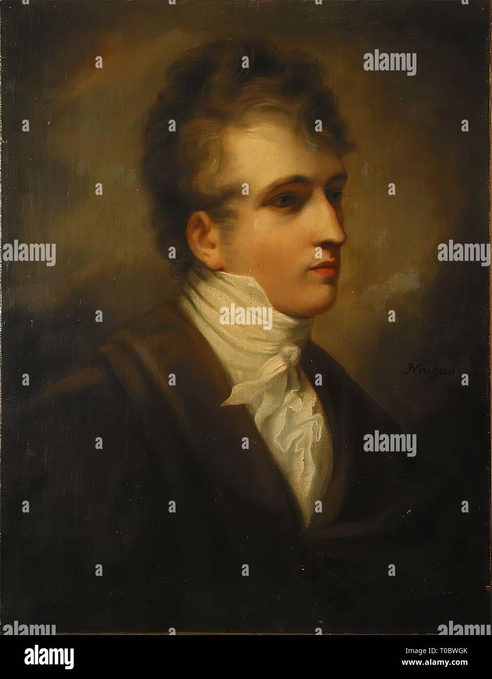 'Male Portrait'. Germany, First half of the 19th century. Dimensions ...