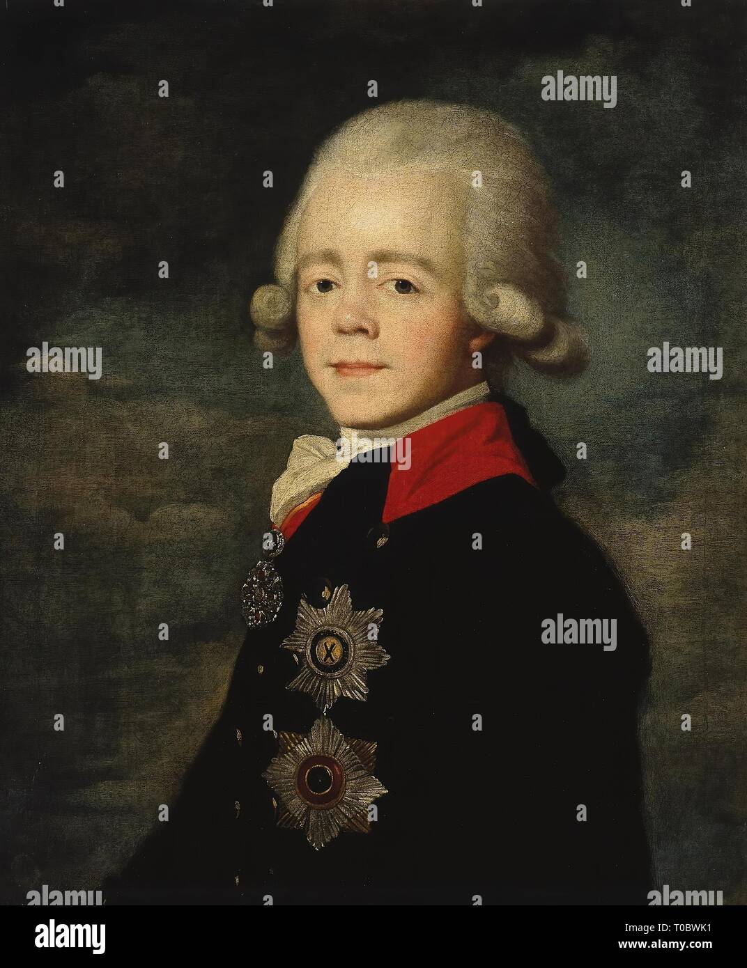 'Portrait of Paul I'. Russia, Late 18th century. Dimensions: 74,5x61,5 ...