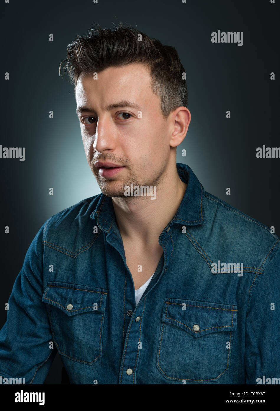 facial expressions, head shots, portraits Stock Photo - Alamy