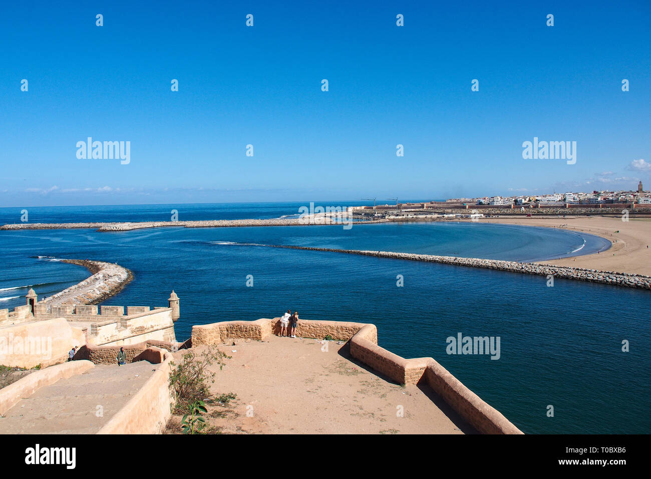 View of the harbour of Rabat, Morocco in Africa Stock Photo - Alamy