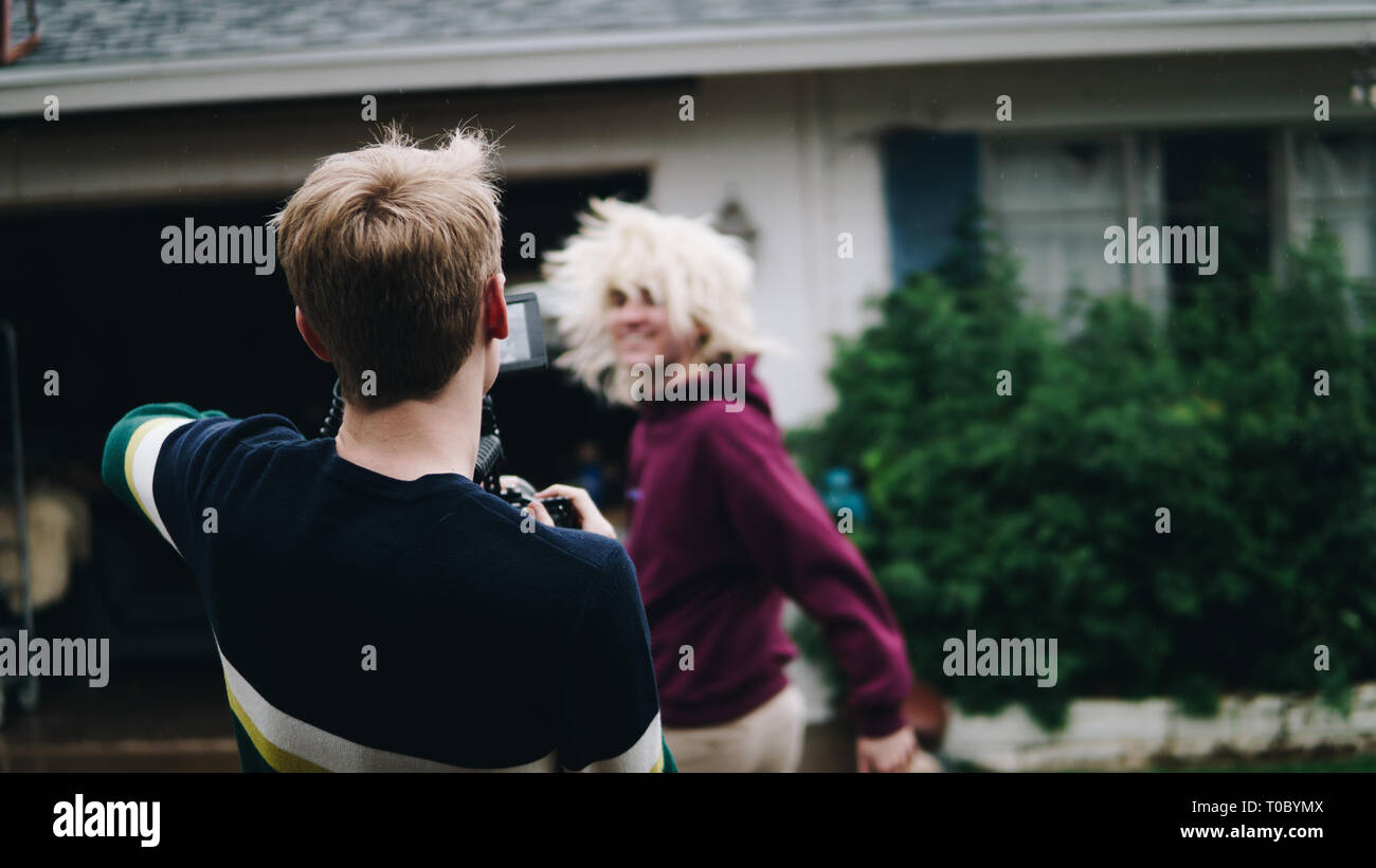 Funny model hi-res stock photography and images - Alamy