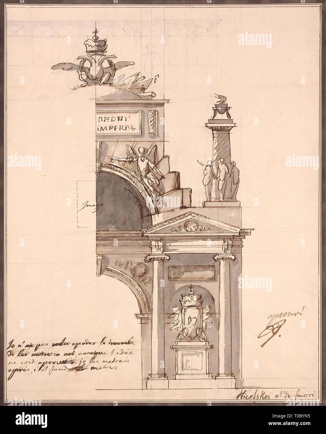 'Preliminary Design of the Decoration for the St Nicholas Gate in the ...