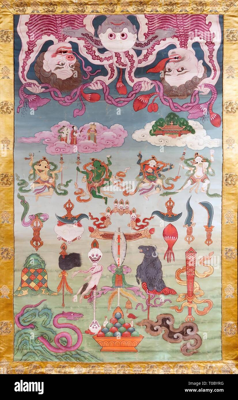 'Offerings to Angry Deities'. China, Early 19th century. Dimensions ...