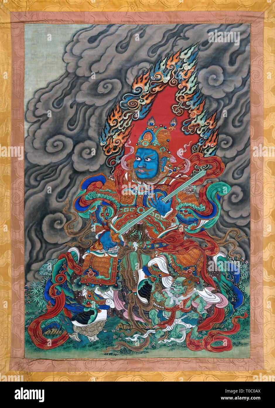 'Virudhaka'. Tibet, 17th century. Dimensions: 79x54 cm. Museum: State ...
