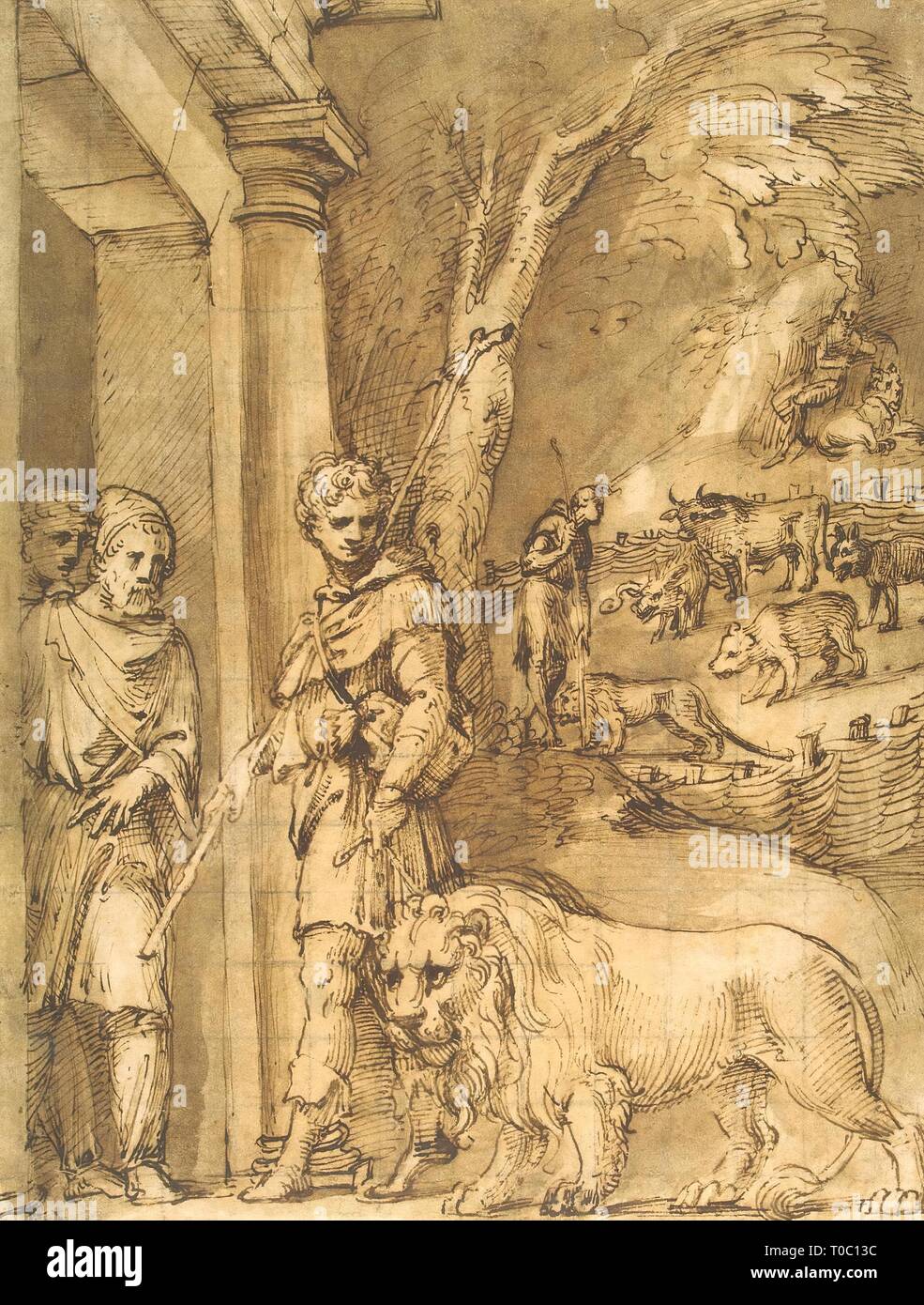 Androcles and the lion hi-res stock photography and images - Alamy