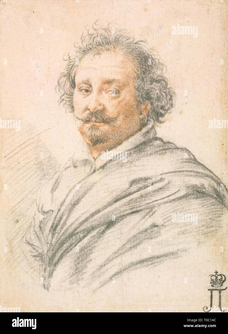 'Portrait of Giulio Strozza'. France, 1627. Dimensions: 14,1x10,5 cm ...