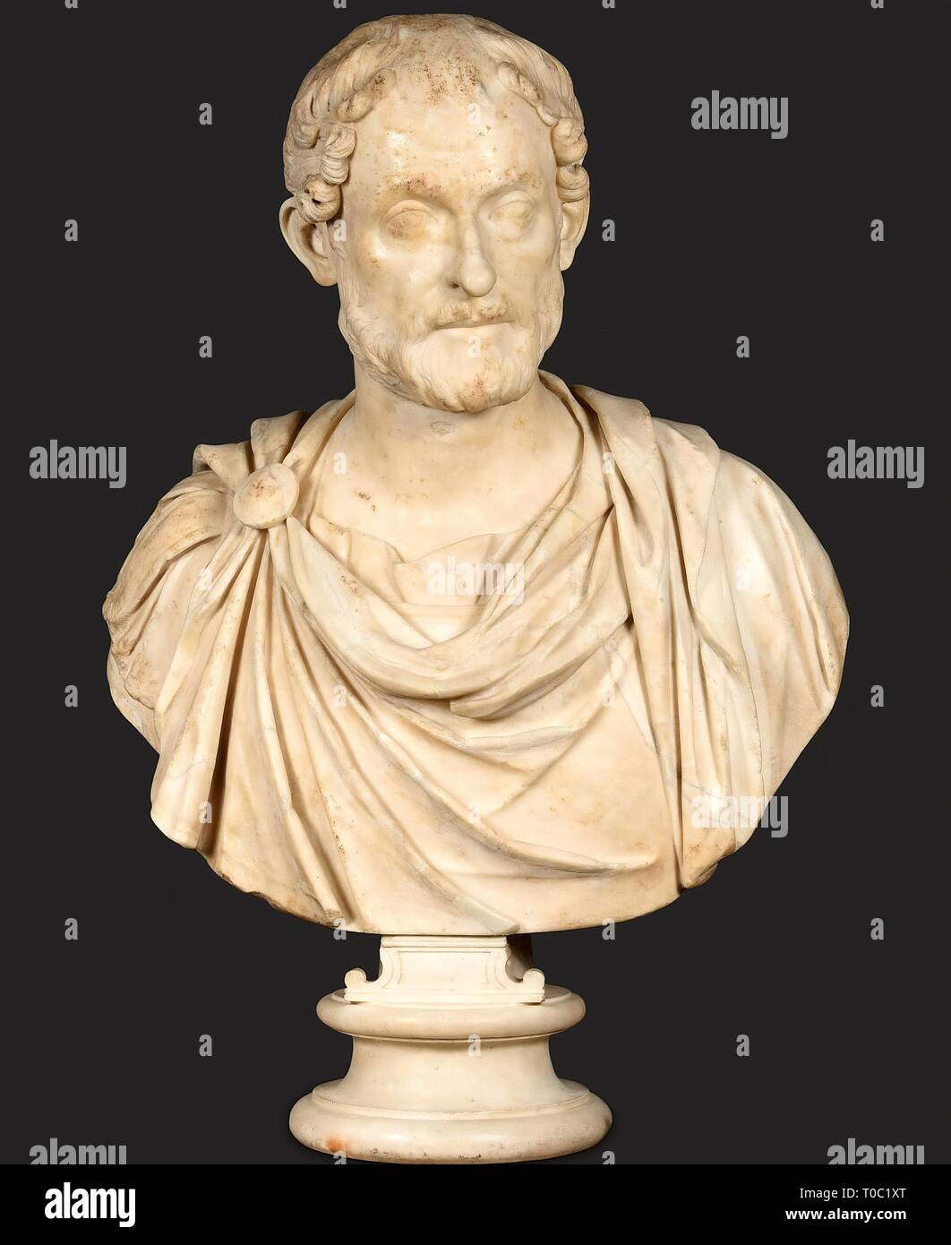 'Portrait of a Commander General'. Ancient Rome, circa middle of the ...