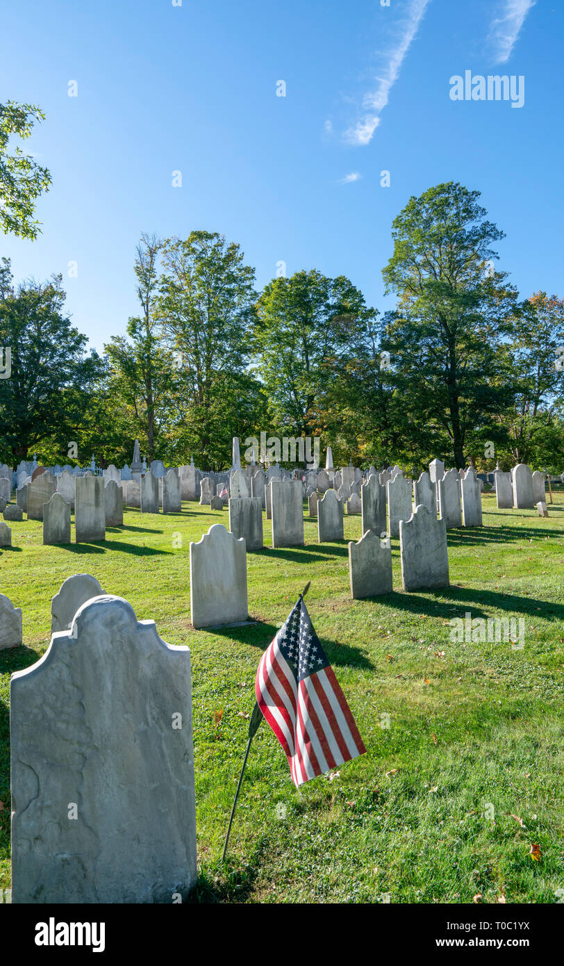 Old first church cemetery hi-res stock photography and images - Alamy