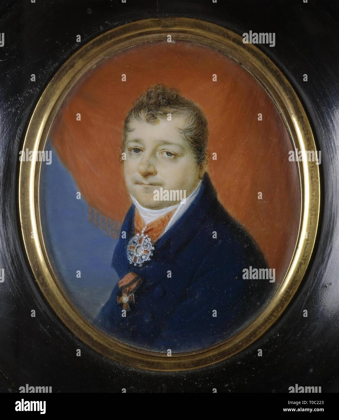 'Miniature "Portrait of S.S.Yakovlev"'. Borovikovsky, Vladimir Lukich ...