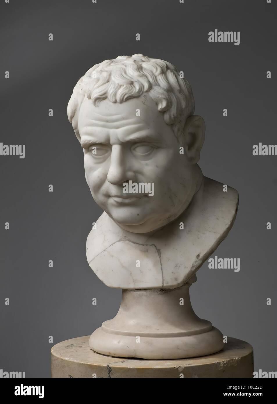 'Portrait of a Roman (the so-called Vitellius)'. Italy. Rome, Late 18th ...
