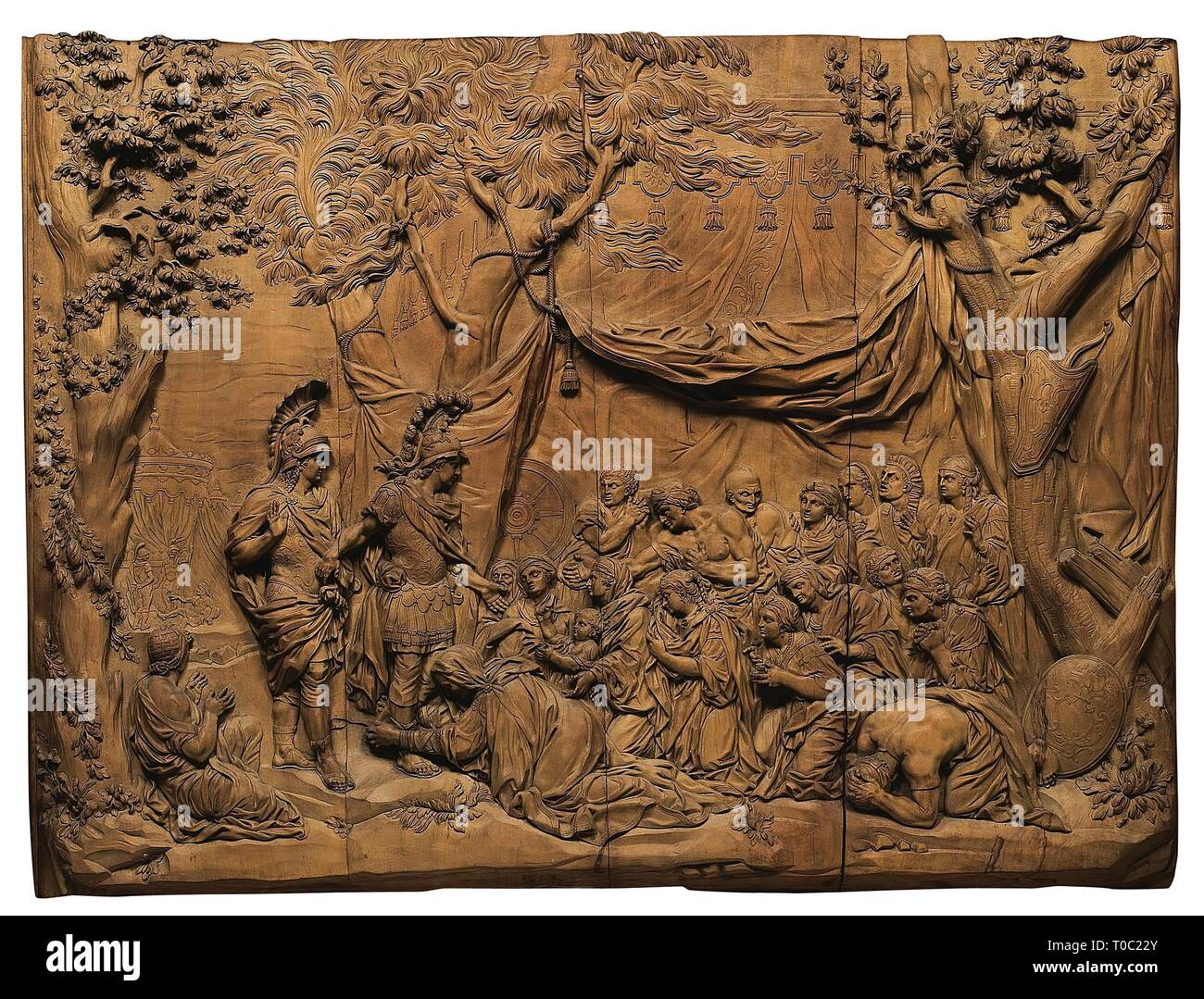 'Magnanimity of Alexander the Great'. Liege, Circa 1770s. Dimensions ...