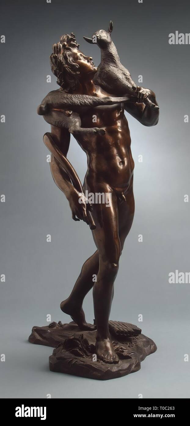 'Faun and a Kid'. Italy. Florence, Circa 1700. Dimensions: height: 61,0 ...