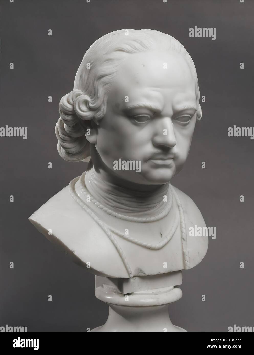 'Portrait of Peter the Great'. Italy, Rome, second half of the 18th ...