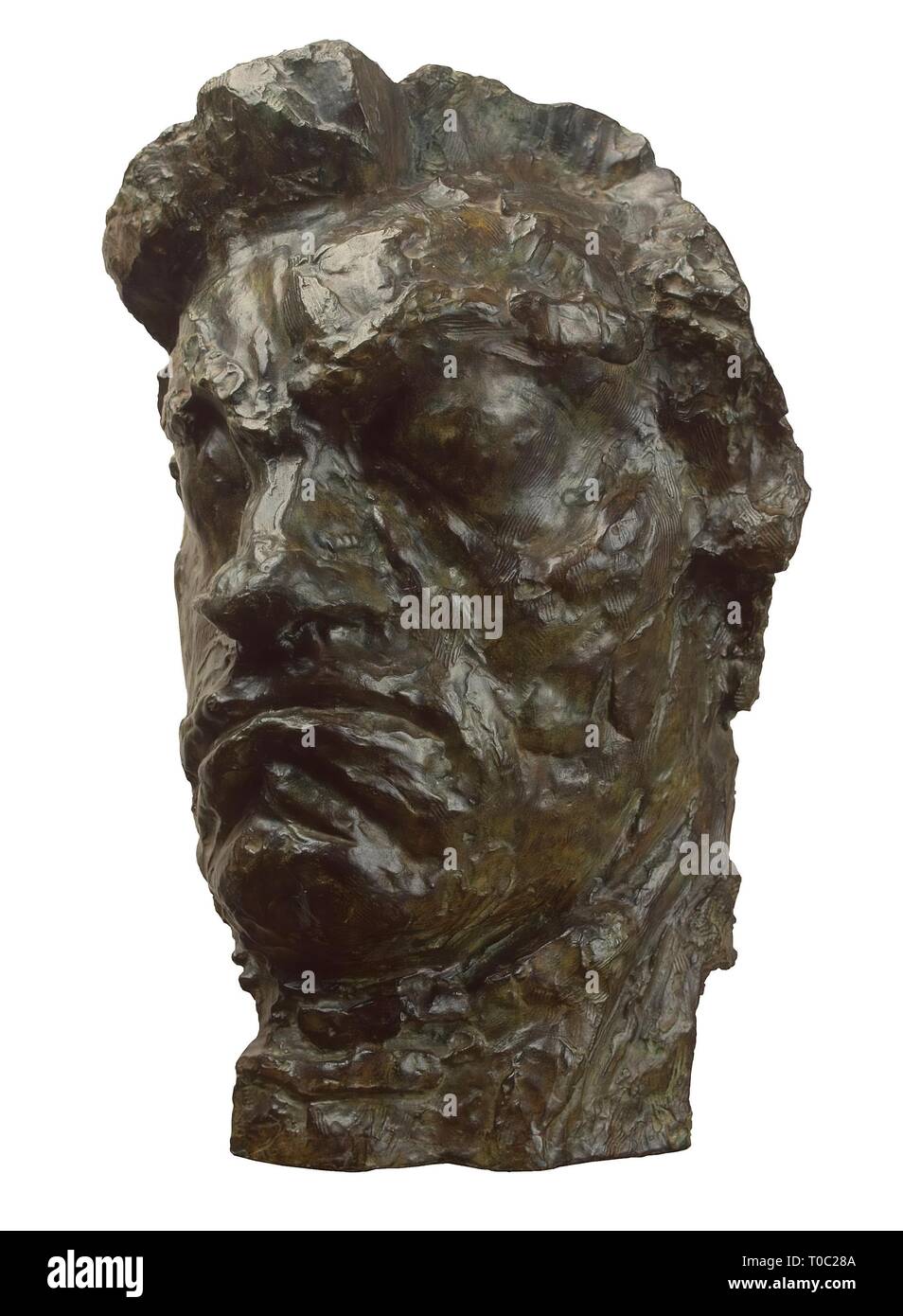 'Large Tragic Mask of Beethoven'. France, 1901. Dimensions: 76 cm ...