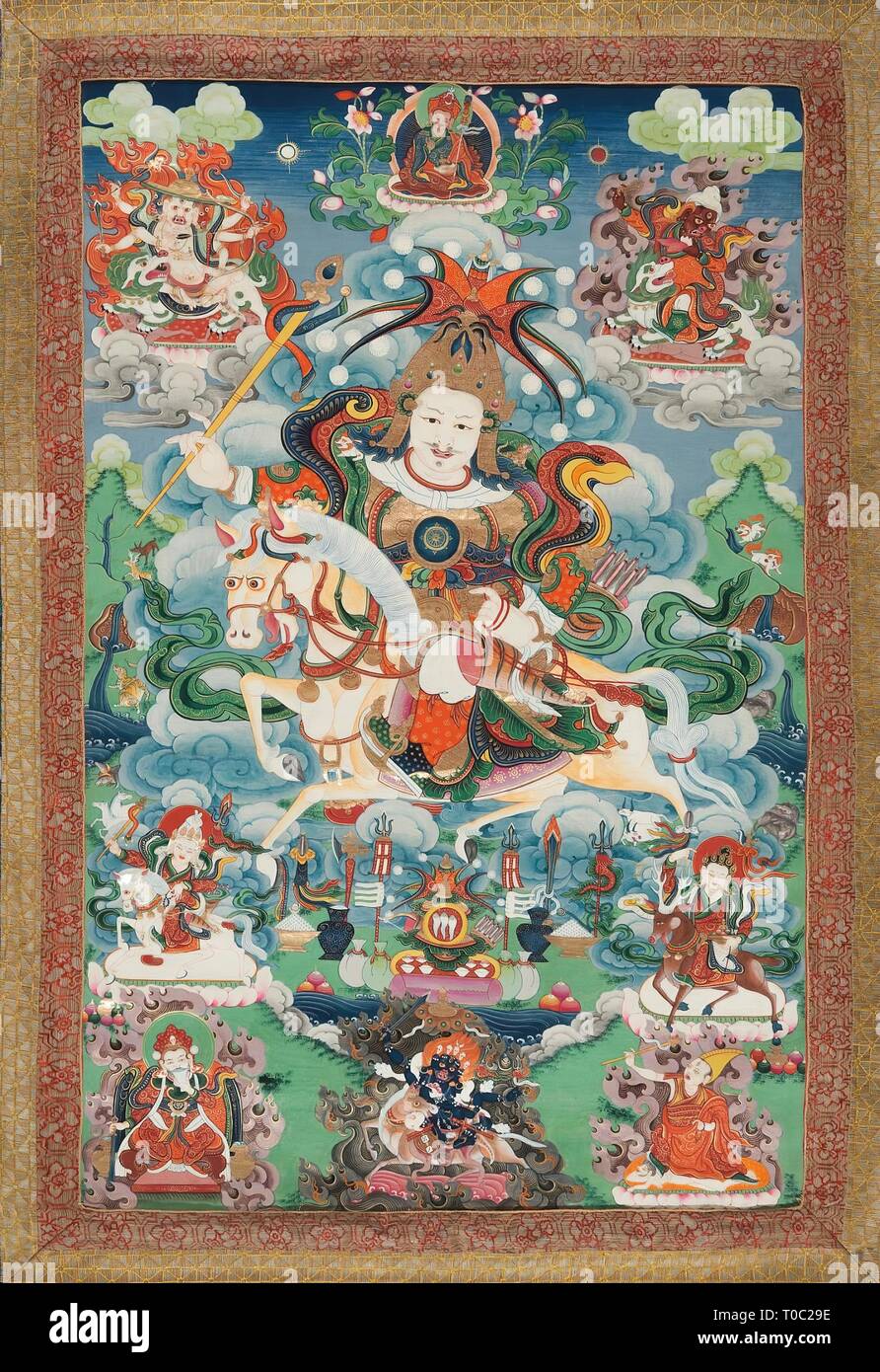 'Dalha'. Mongolia, Mid-19th century. Dimensions: 68x44,5 cm. Museum ...