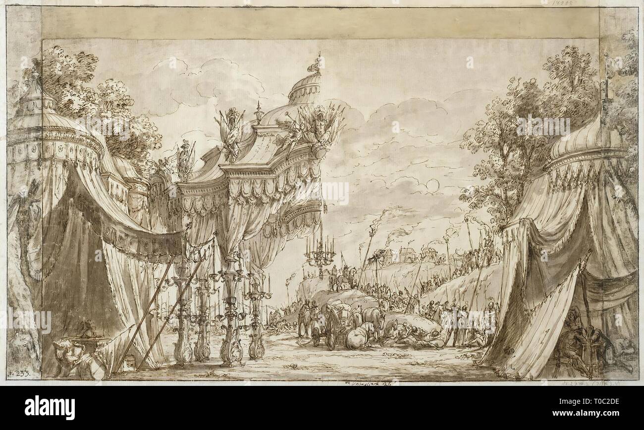 'Sketch of the Scenery for the Opera "Alexander the Great in India ...