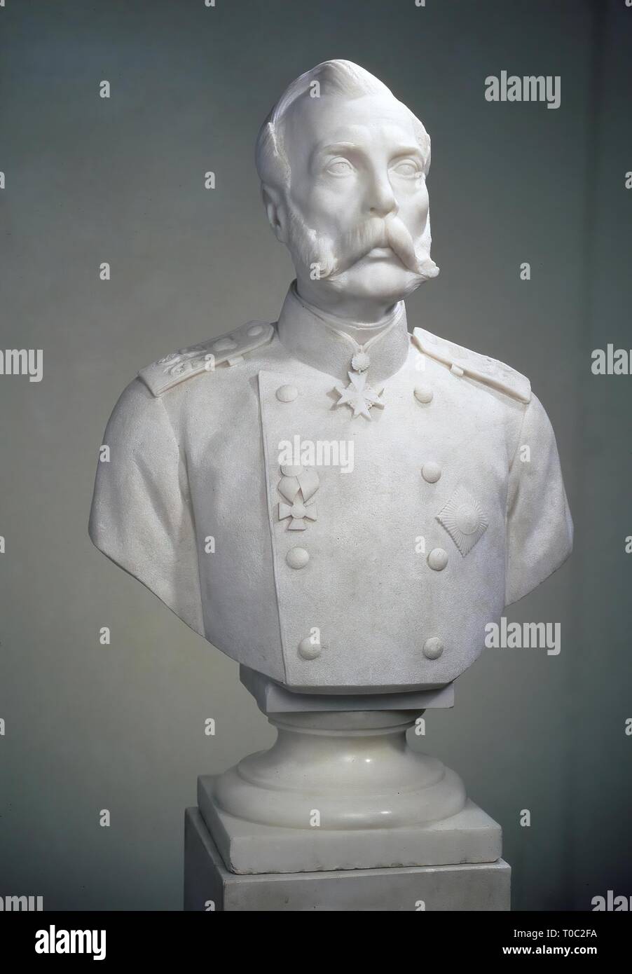 'Portrait of Emperor Alexander II'. Russia, 1881. Dimensions: 85x55x30 ...