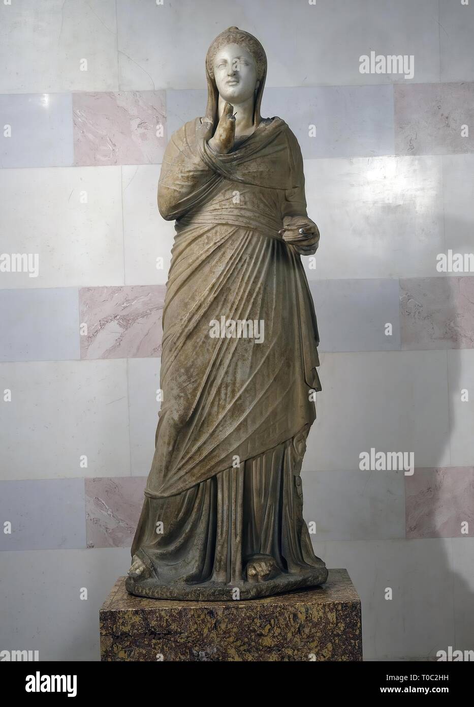 'Statue of a Praying Woman (The Supplicant)'. Ancient Greece, 1st ...