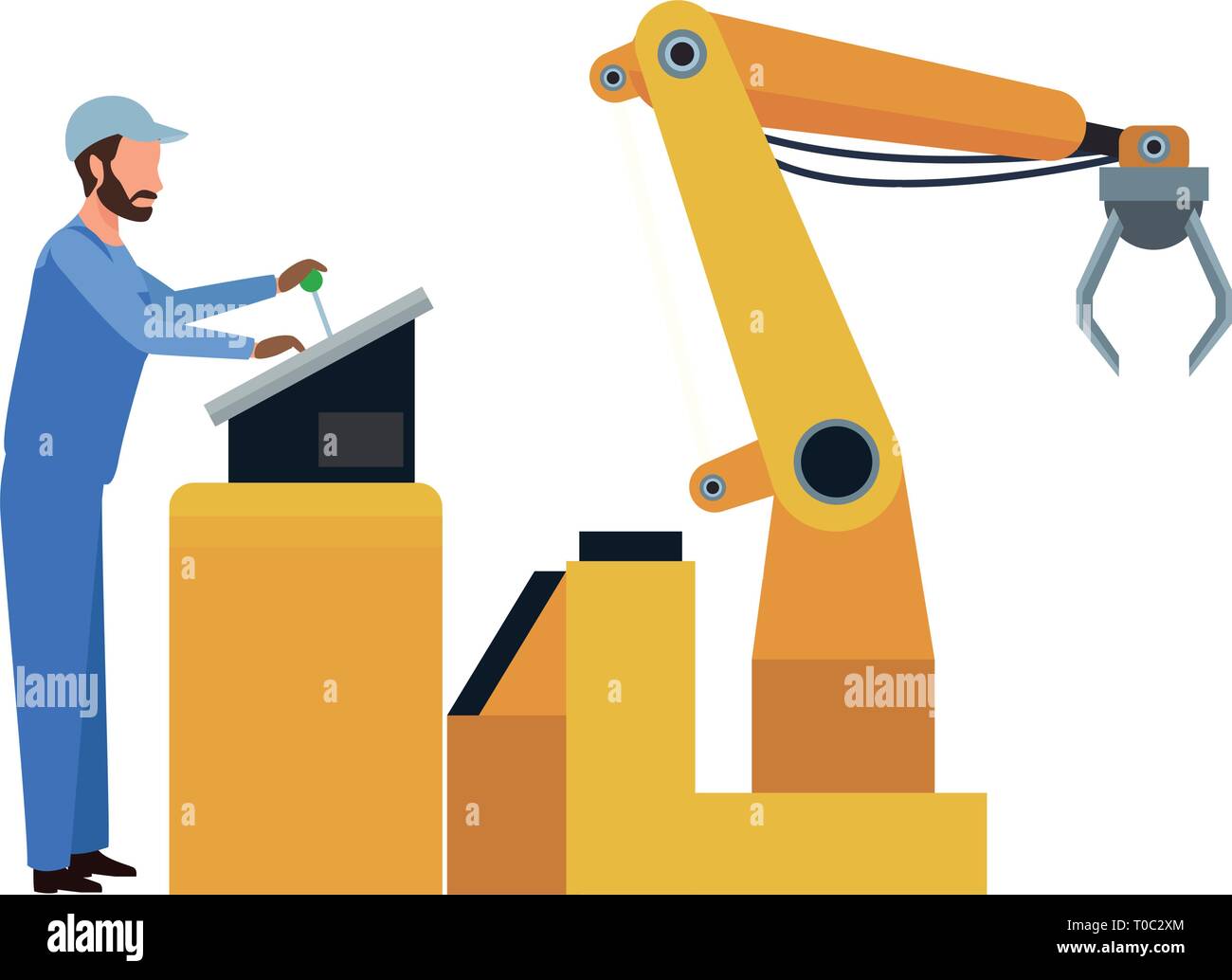 industry factory cartoon Stock Vector Image & Art - Alamy