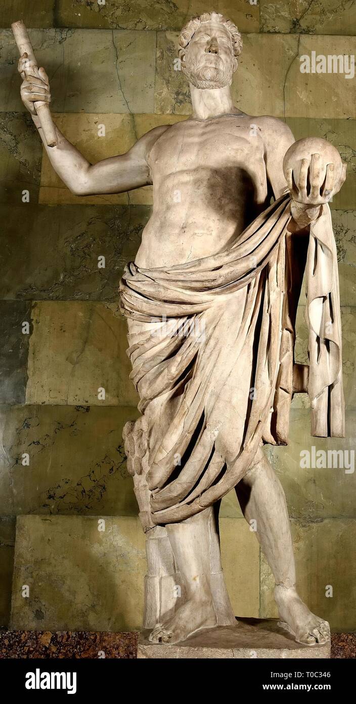 Hadrian In Ancient Rome Hadrian (76 138). Roman Emperor. Bust. 2nd