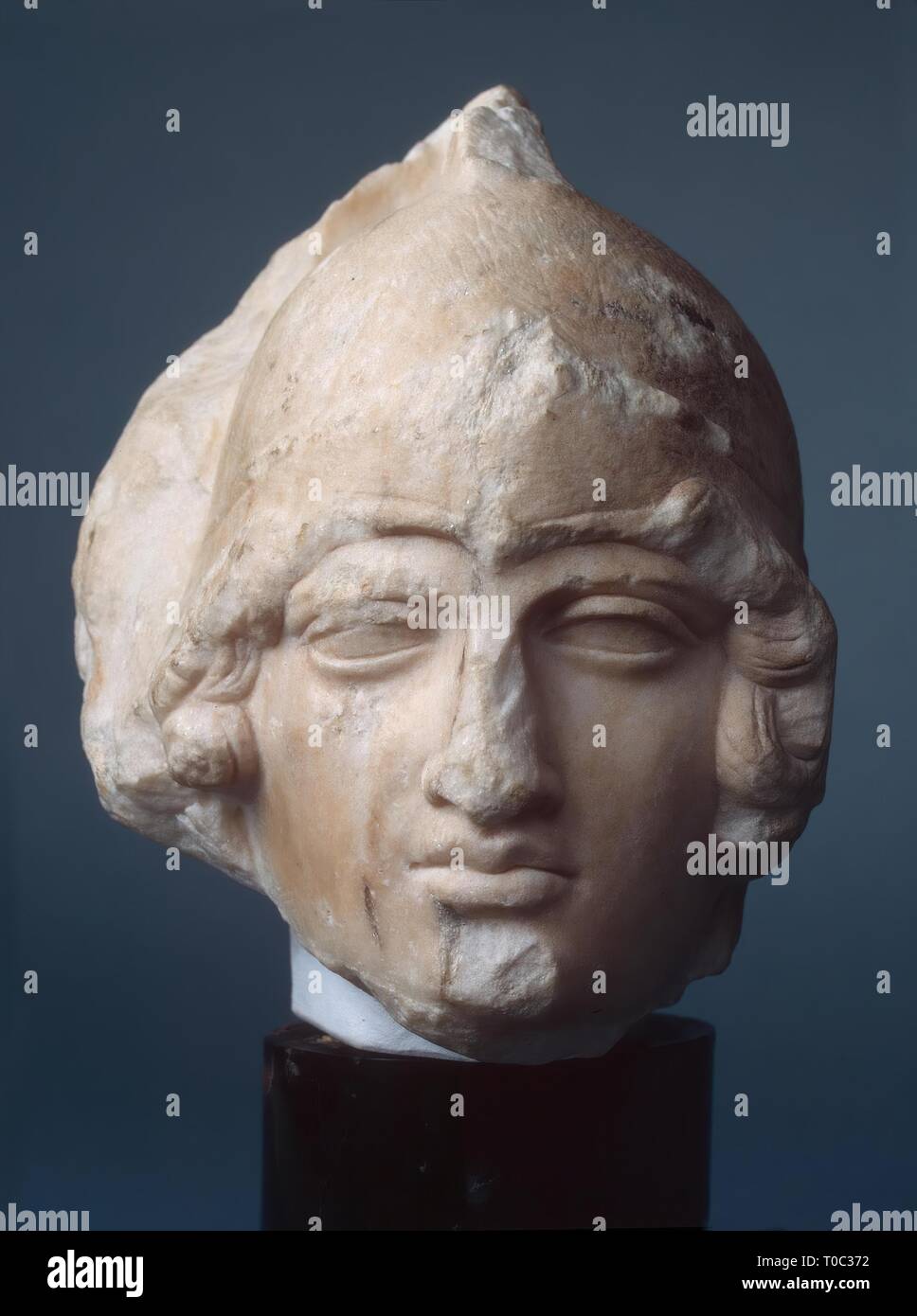 'Head of Athena'. Ancient Rome, third quarter of the 2nd century ...