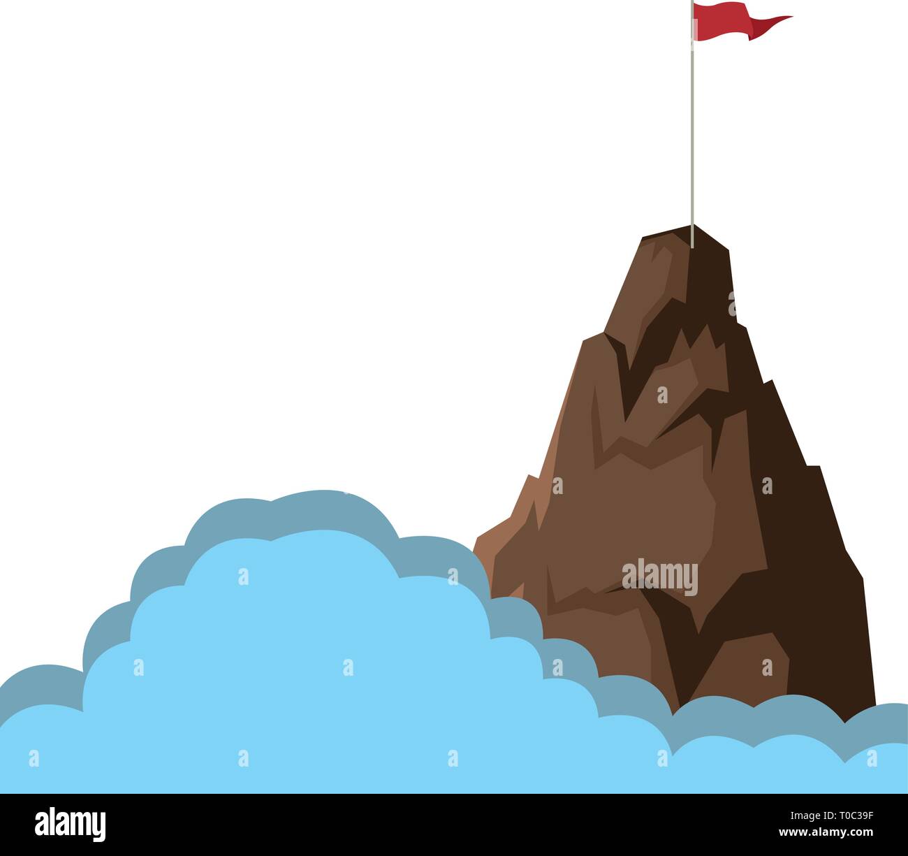Cartoon Mountain Range High Resolution Stock Photography and Images - Alamy