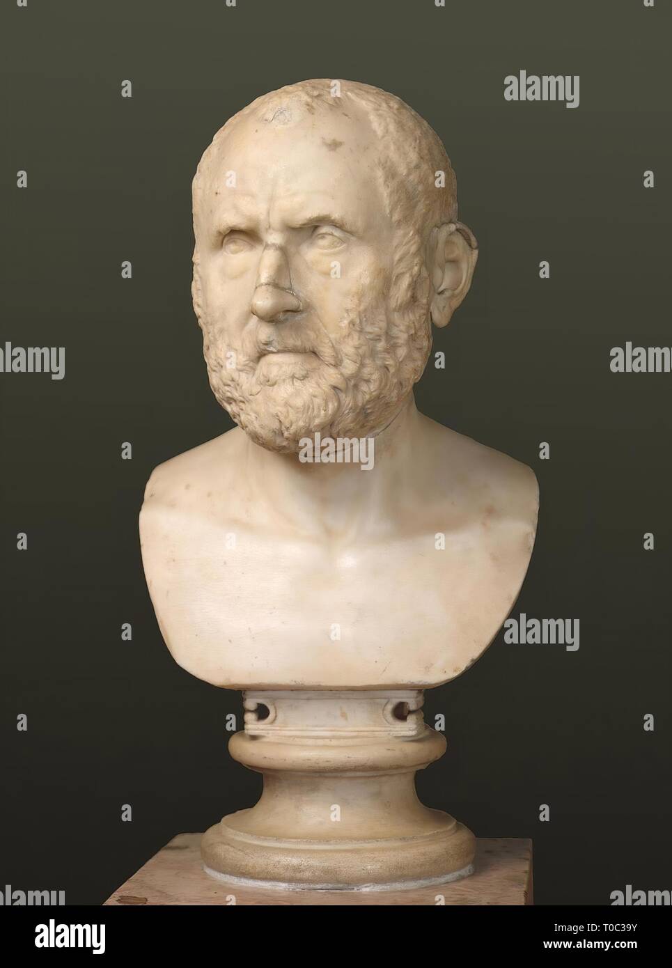 'Portrait of an Elderly Roman Man'. Ancient Rome, Second quarter of the ...