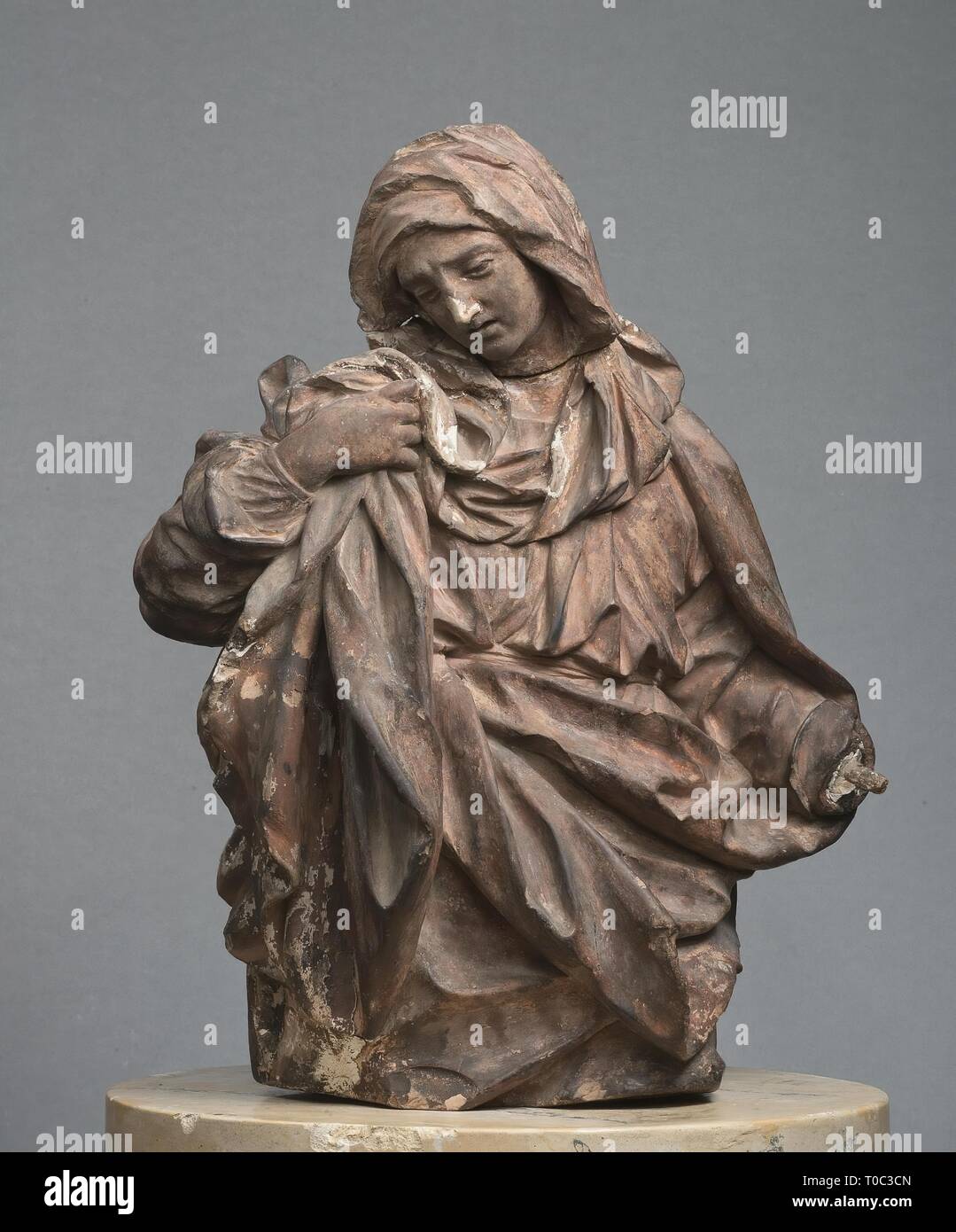 'Mother of God Mourning'. Italy, Early 18th centuryThe. Dimensions ...
