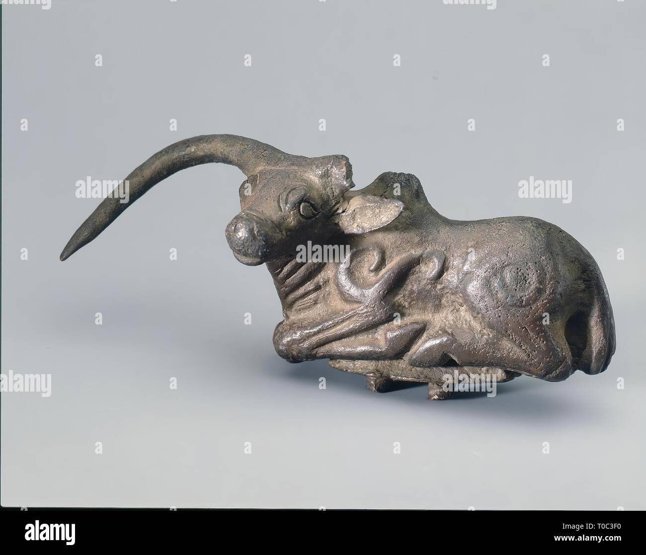 'Figurine of a Bull'. Central Asia (Uzbekistan, Tajikistan, Sogdia ...