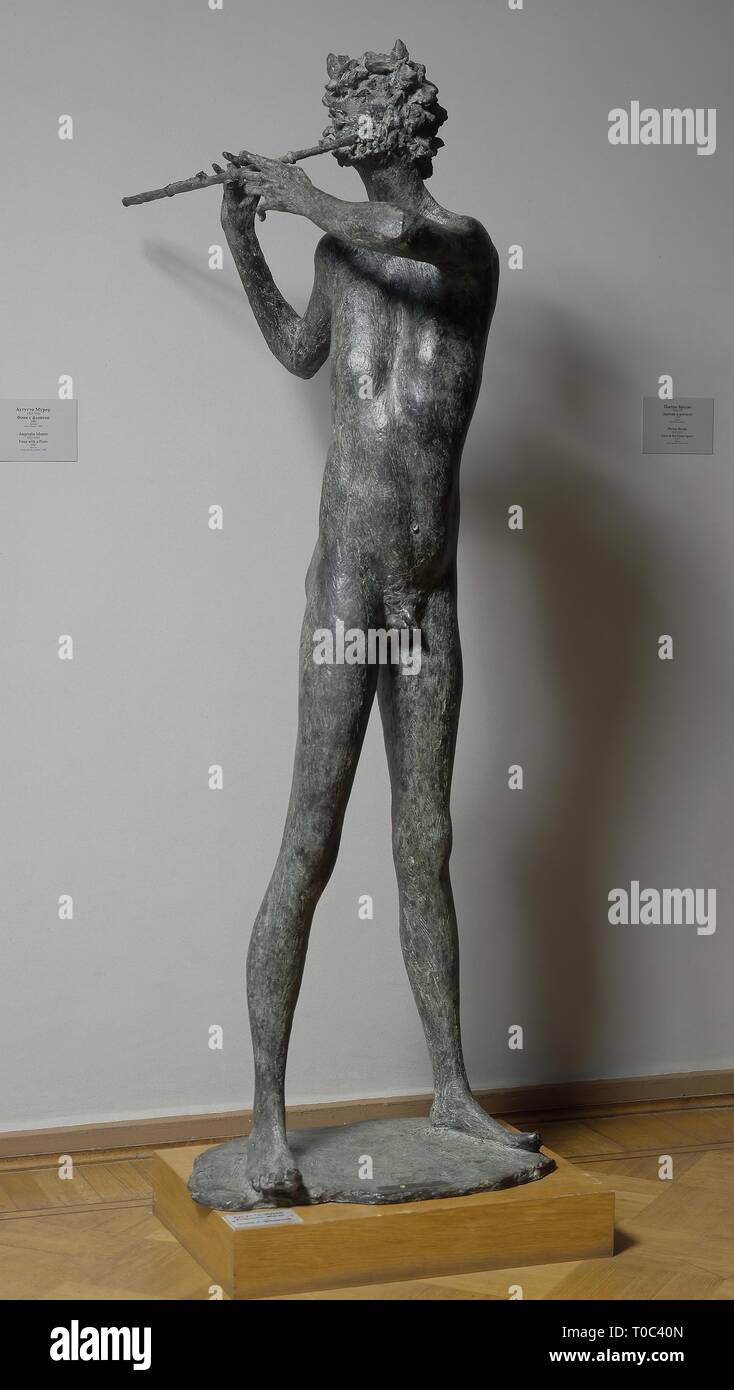 'Faun with a Flute'. Italy, 1980. Dimensions: h. 195 cm. Museum: State ...