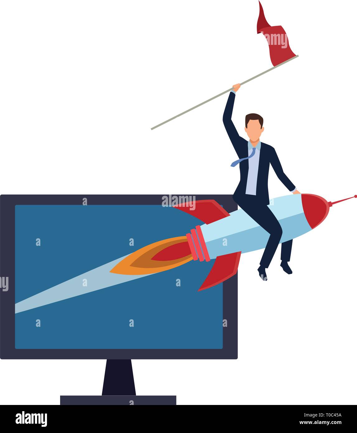 executive business cartoon Stock Vector Image & Art - Alamy